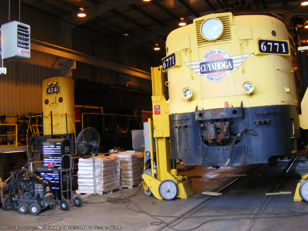 CVSR 4241, and 6771 get worked on.